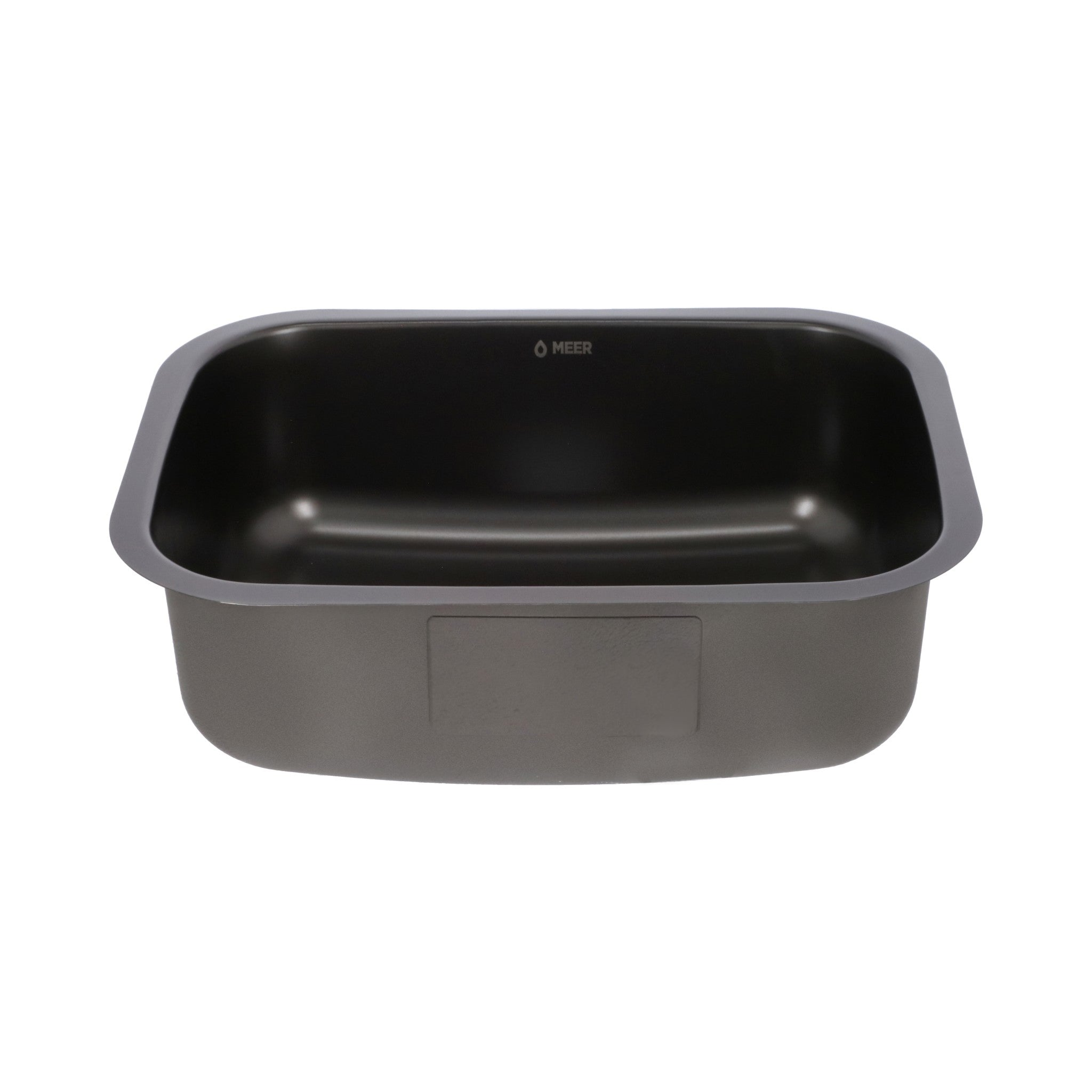 Tarja de submontaje negra con 1 tina de acero inoxidable Sevilla – OdIPO